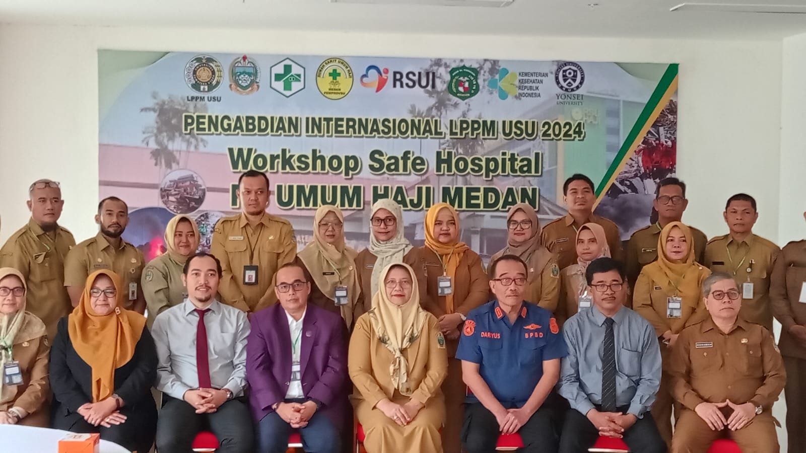 LPPM USU-Yonsei University Korea dan Kemenkes RI Dampingi RSU Haji Jadi ...